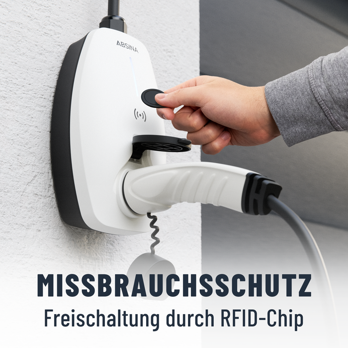 ABSINA Mobile Wallbox CEE 11kW mit App Steuerung